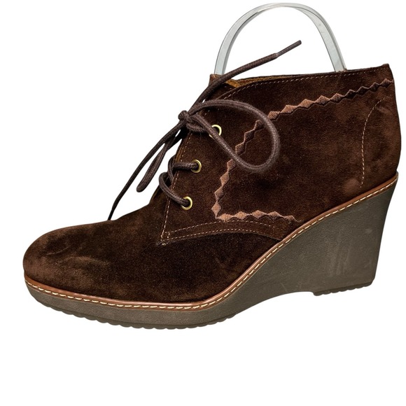 Naturalizer | Shoes | Naturalizer N5 Wedge Ankle Booties M Kaitlyn Dark ...